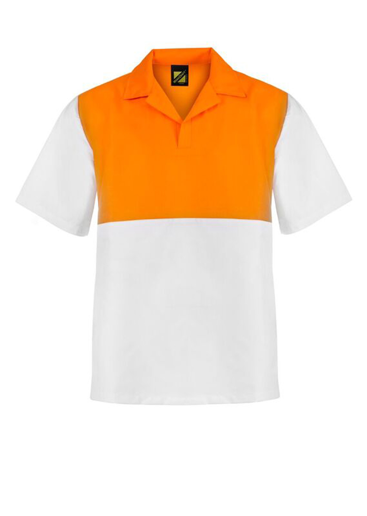 HI VIS SHORT SLEEVE FOOD INDUSTRY JACSHIRT - workcraft