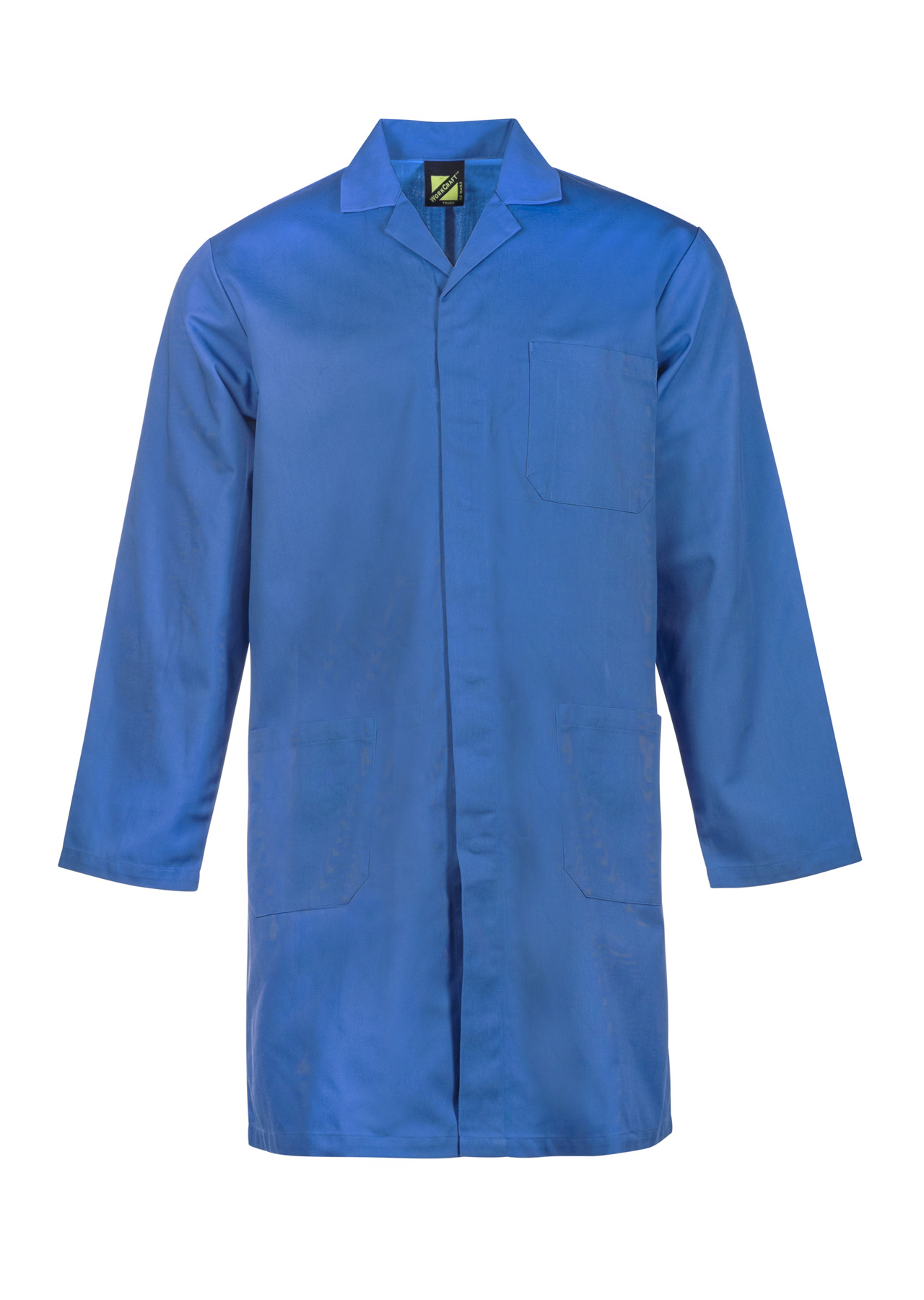 LONG SLEEVE DUSTCOAT WITH PATCH POCKETS - workcraft