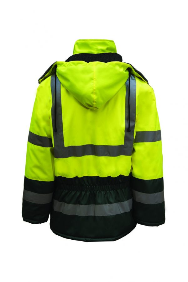 HI VIS REFLECTIVE FREEZER JACKET - workcraft