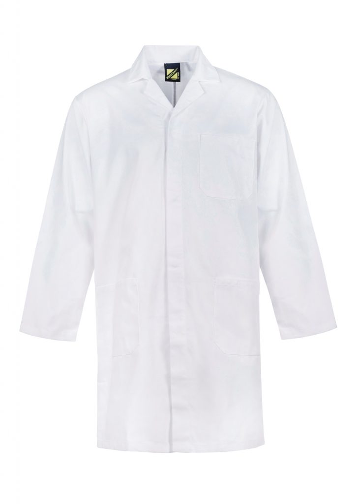 LONG SLEEVE DUSTCOAT WITH PATCH POCKETS - workcraft