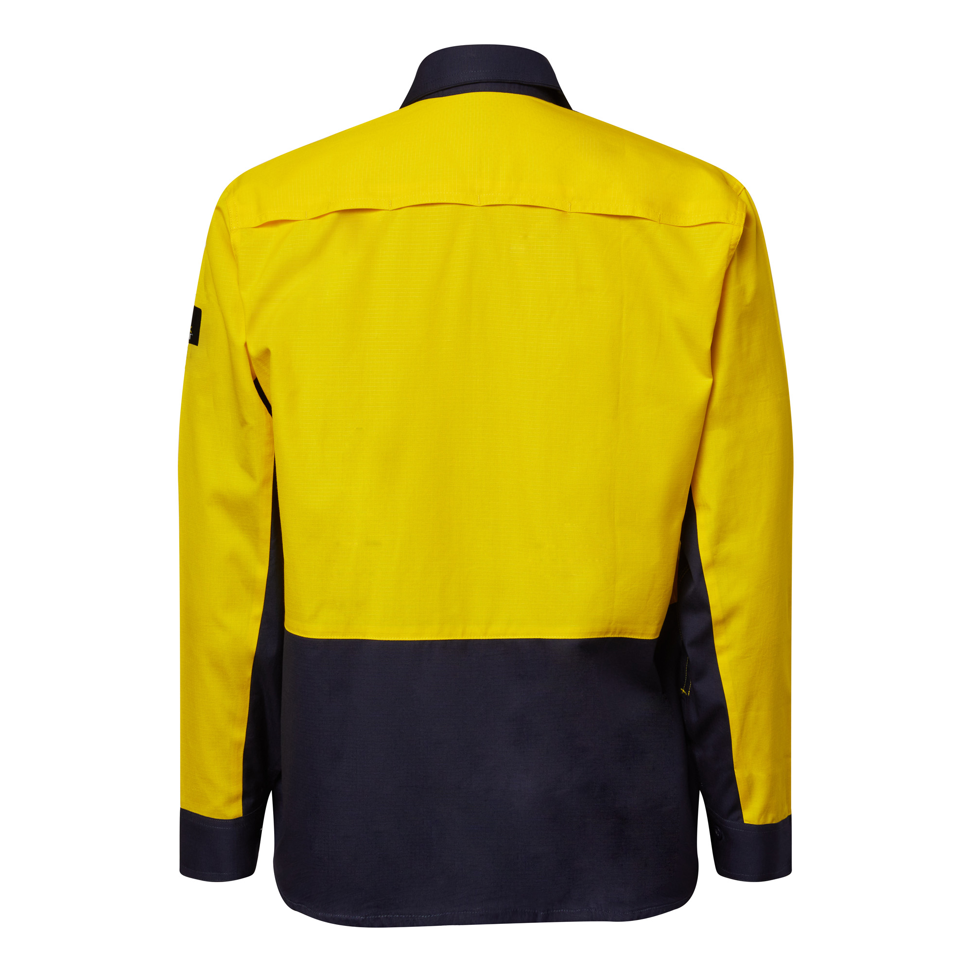 HI VIS LONG SLEEVE VENTED RIPSTOP SHIRT - workcraft
