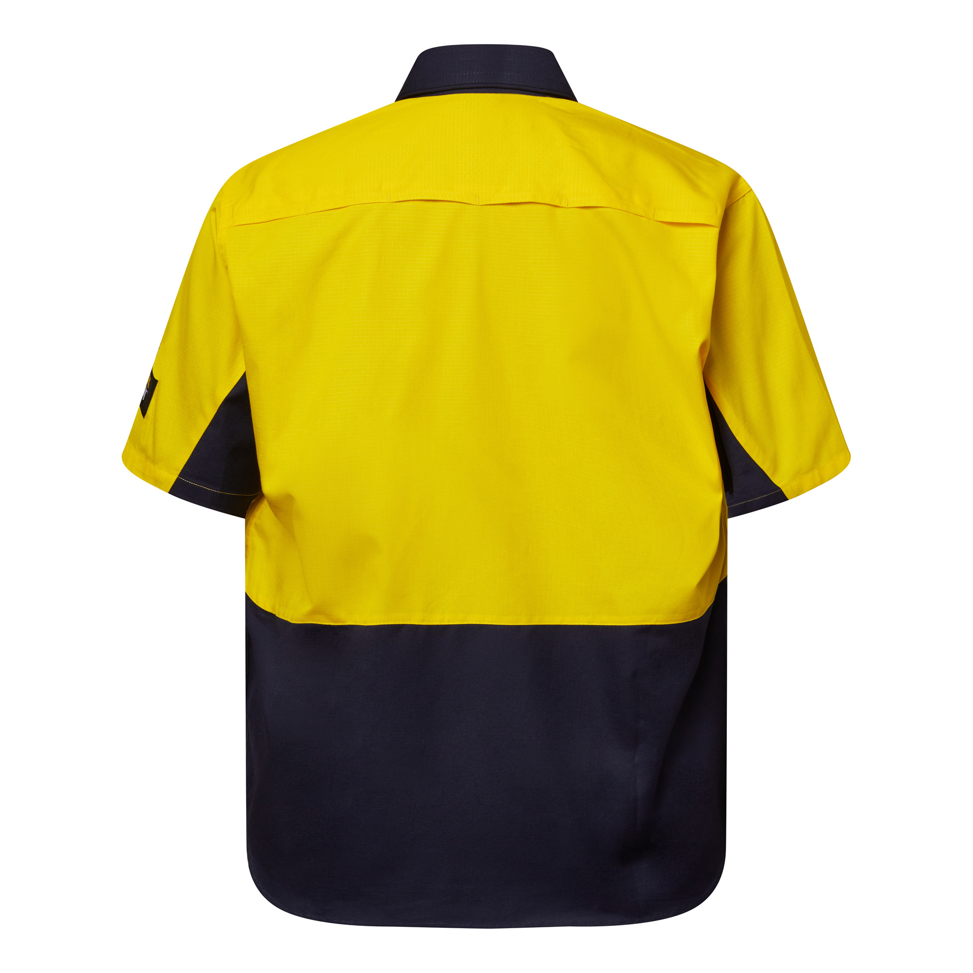HI VIS SHORT SLEEVE VENTED RIPSTOP SHIRT | workcraft