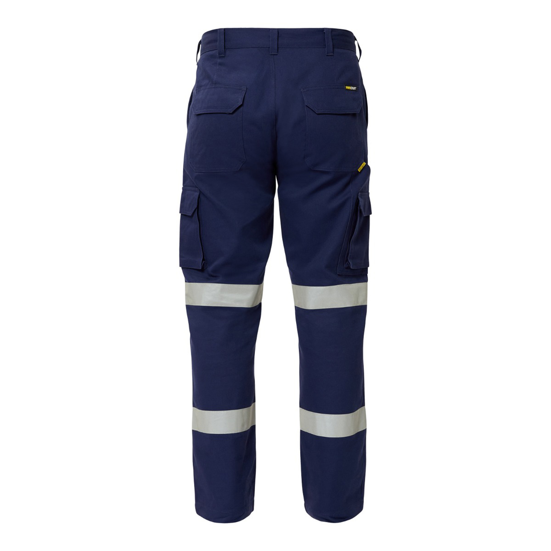 REFLECTIVE CARGO COTTON DRILL TROUSER - workcraft