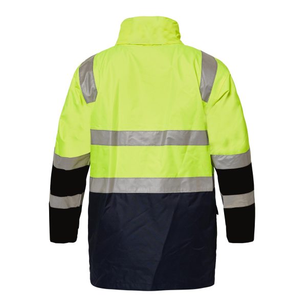 HI VIS 4 IN 1 REFLECTIVE JACKET - workcraft
