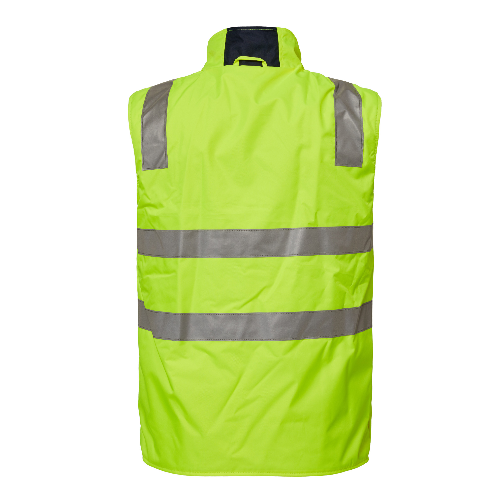 HI VIS REVERSIBLE FLEECE REFLECTIVE VEST - workcraft